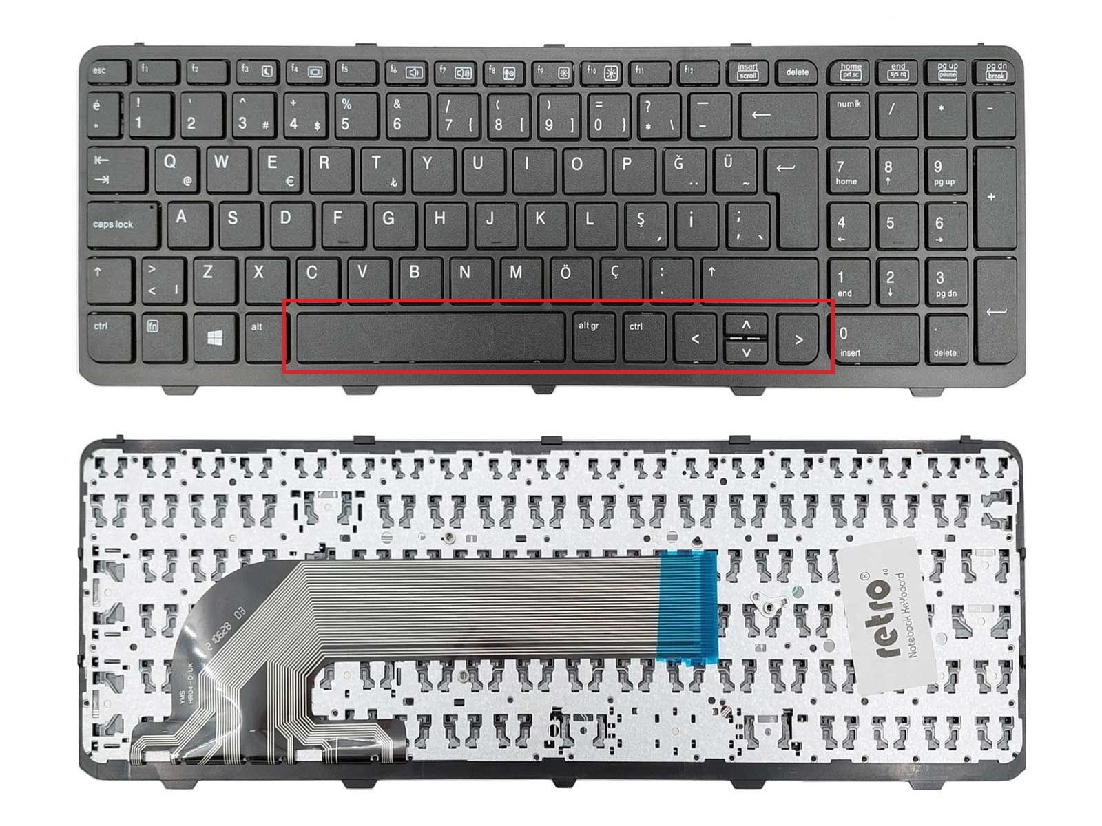 Hp ProBook 450 G1 E9Y16EA Klavye Çerçeveli - yy2b7v-v2-ijpp ...
